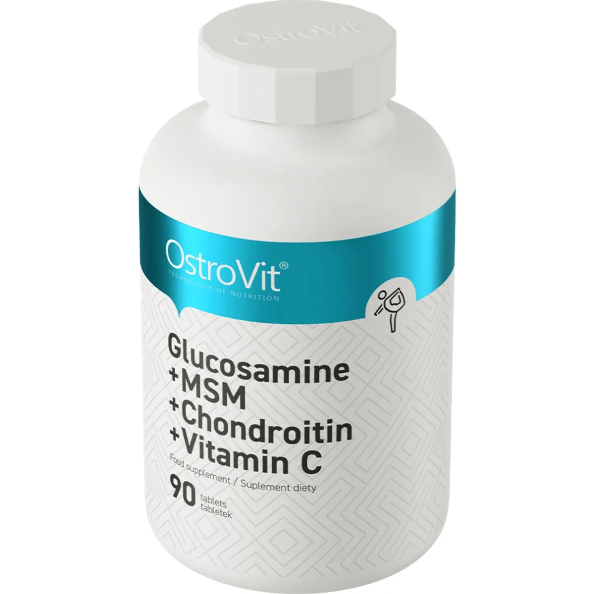 Glucosamine + MSM + Chondroitin + Vitamin C 90 tablets | Joint Heal...